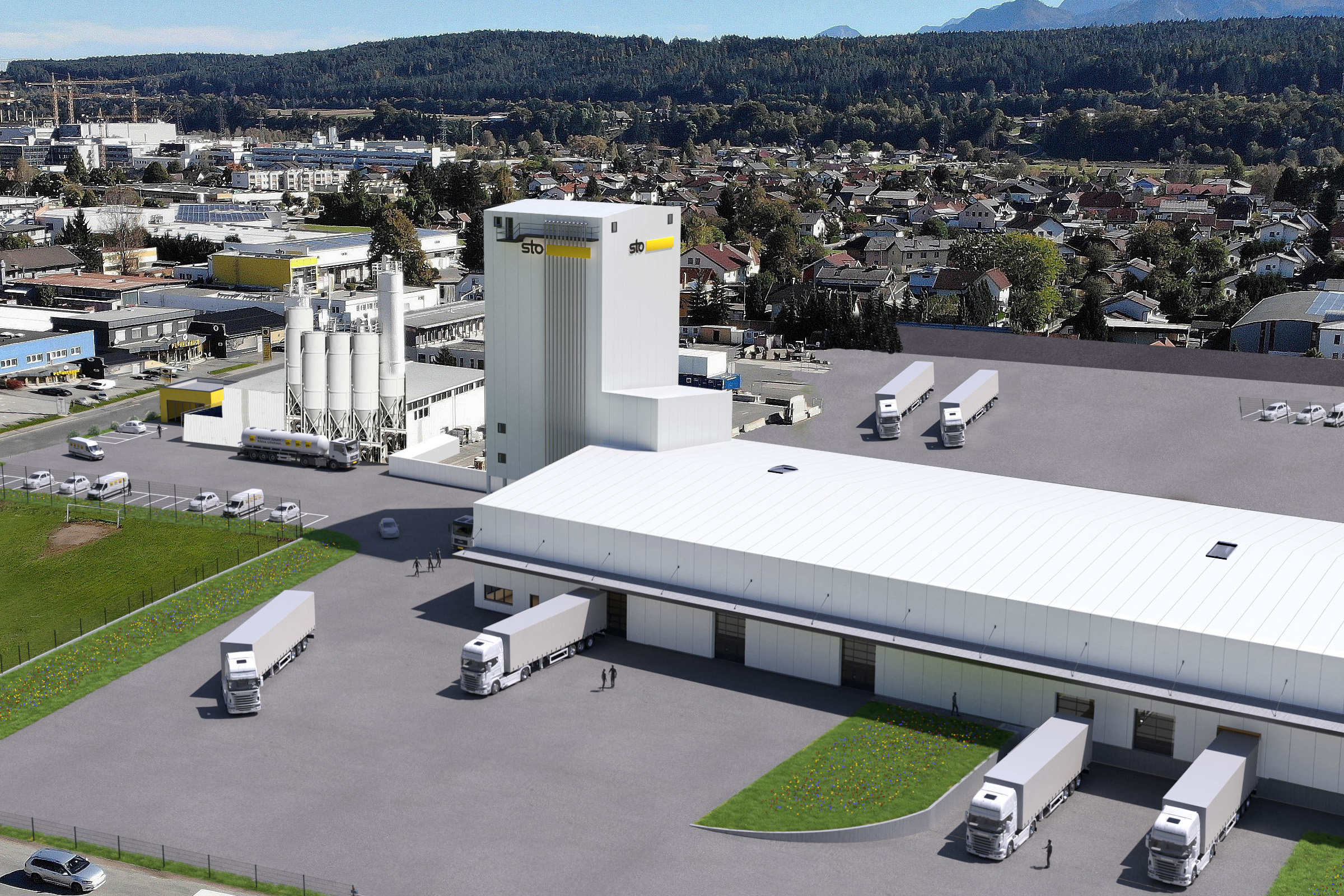 Gebäude und Infrastruktur | Sto