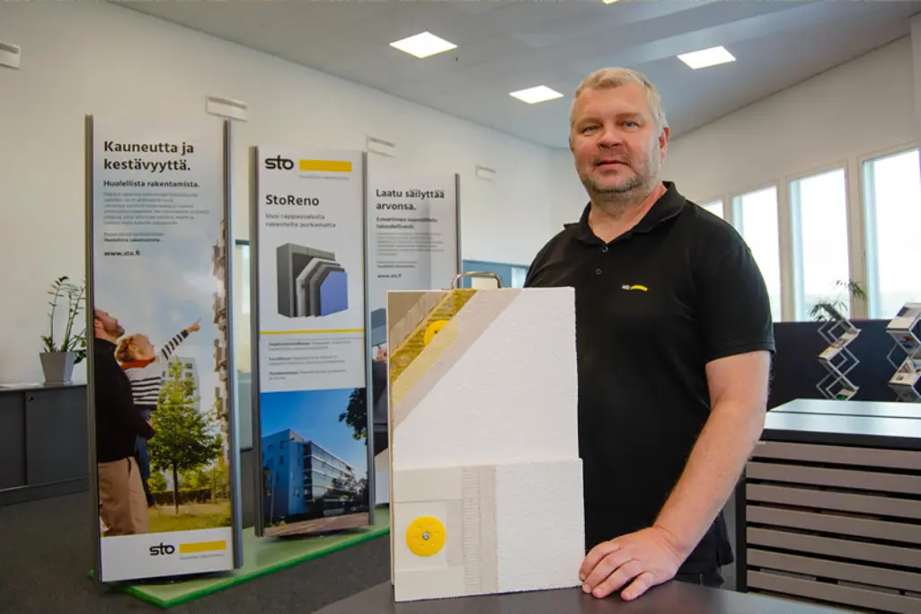 StoReno rapatun julkisivun korjaamiseen | Sto
