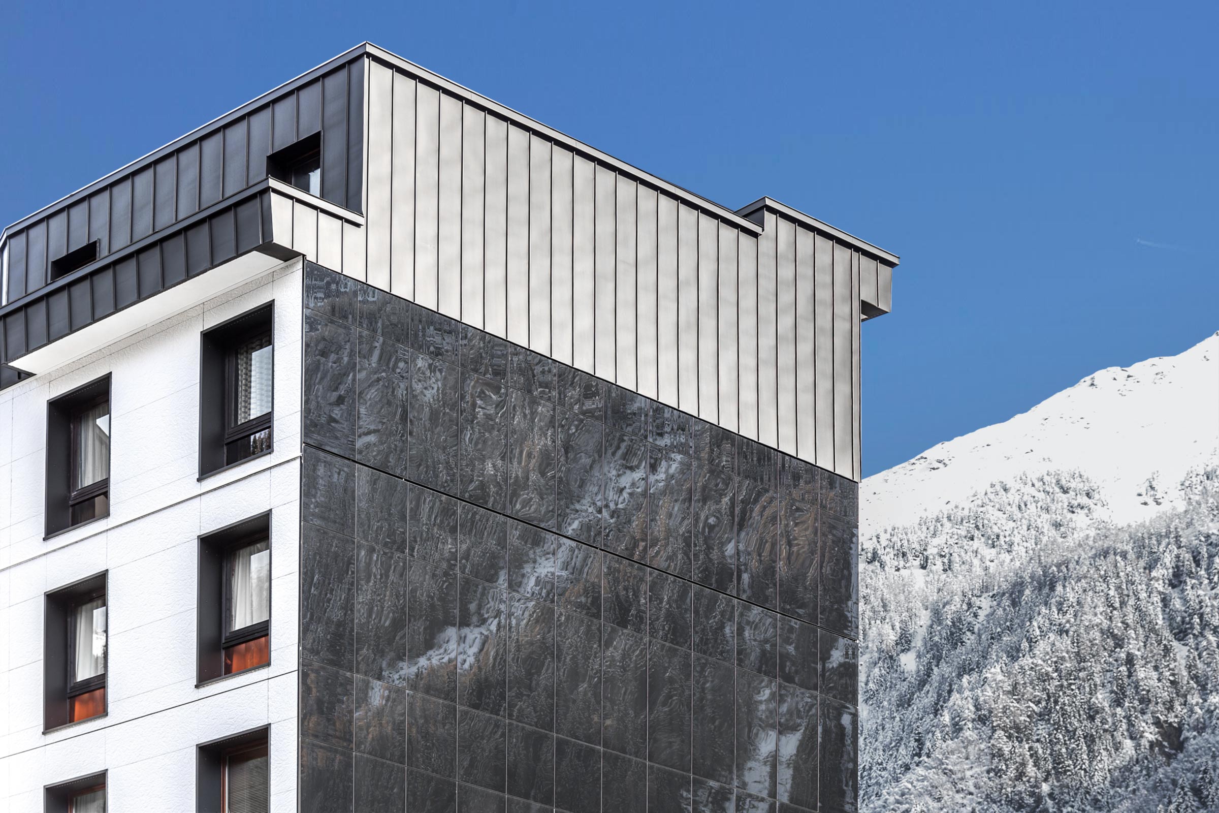 StoVentec Glass : Système de bardage en verre émaillé l Sto