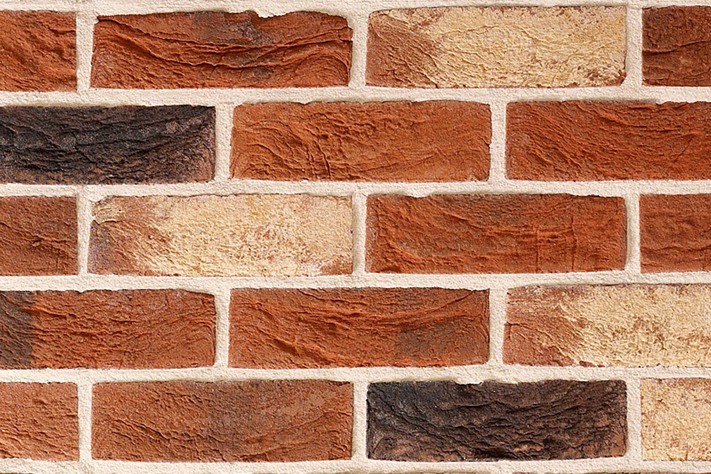 Expressive brick facades