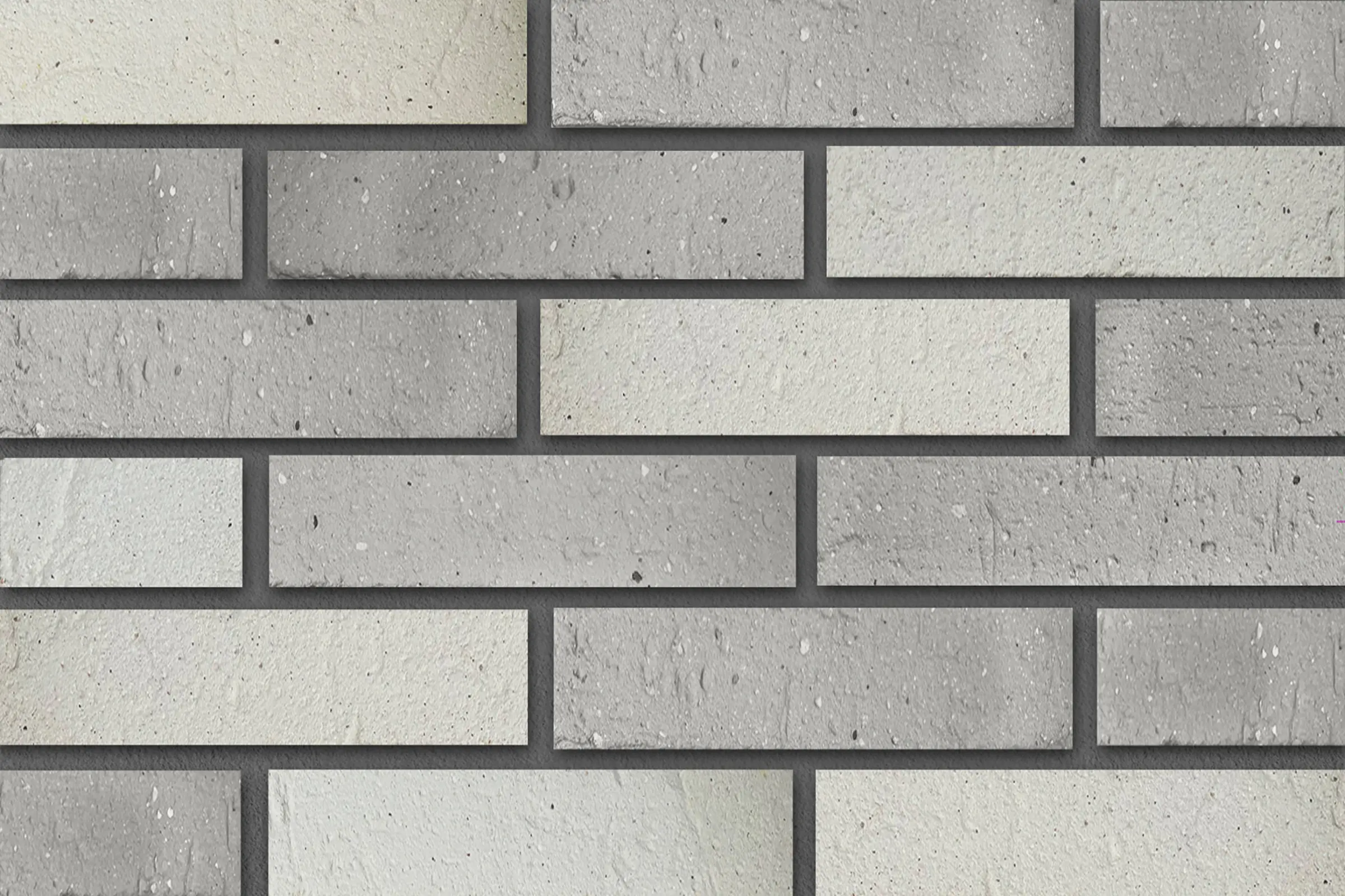 Expressive brick facades